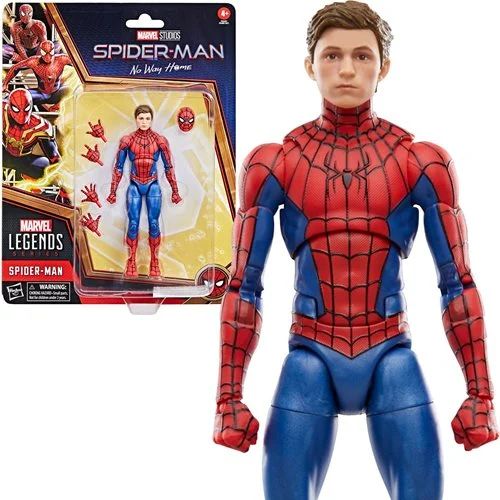 Spider-Man: No Way Home Marvel Legends Spider-Man 6-Inch Action Figure ...
