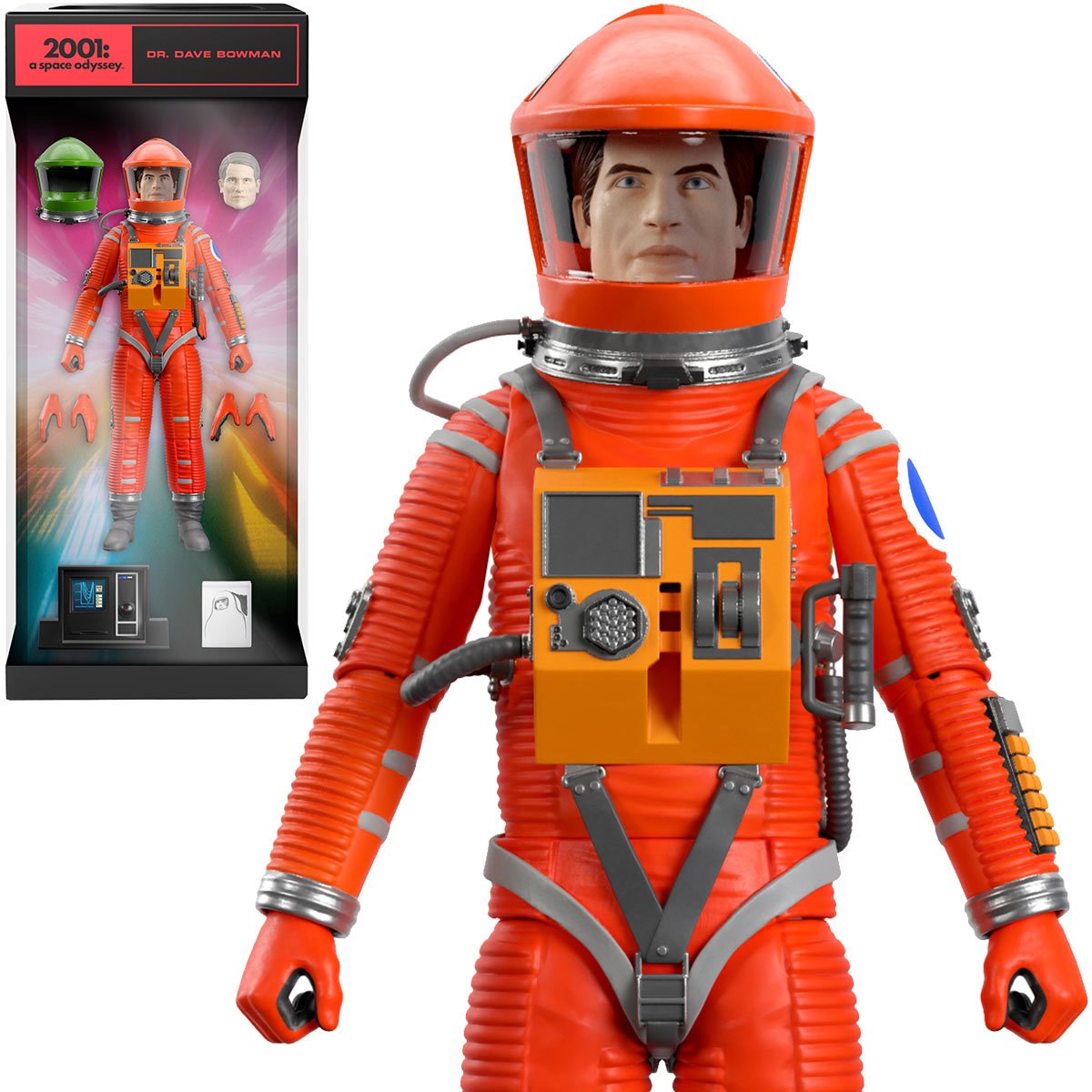 2001: A Space Odyssey Ultimates Dr. Dave Bowman 7-Inch Action Figure ...
