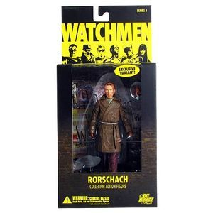 Watchmen Rorschach Variant Action Figure – Mike's Toys and Stuff